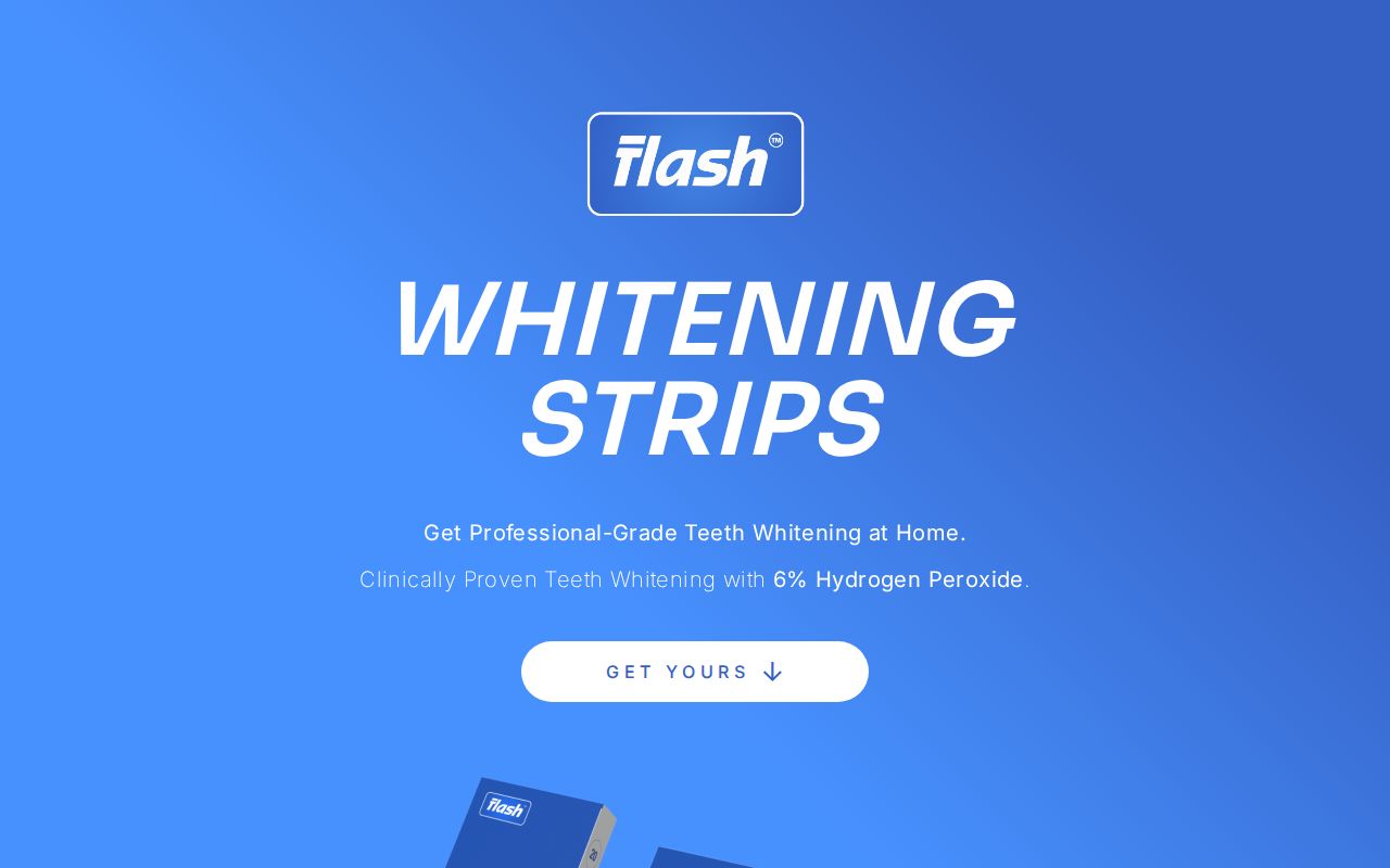 Flash Whitening Strips